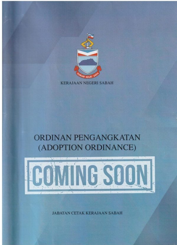 ( COMING SOON ) ORDINAN PENGANGKATAN – ADOPTION ORDINANCE – SABAH STATE ...