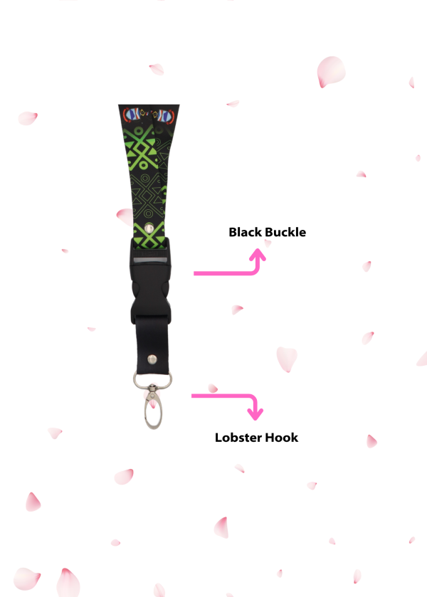 (READY STOCK) CUSTOM LANYARD DESIGN B (HIJAU) – SABAH STATE GOVERNMENT PRINTING DEPARTMENT